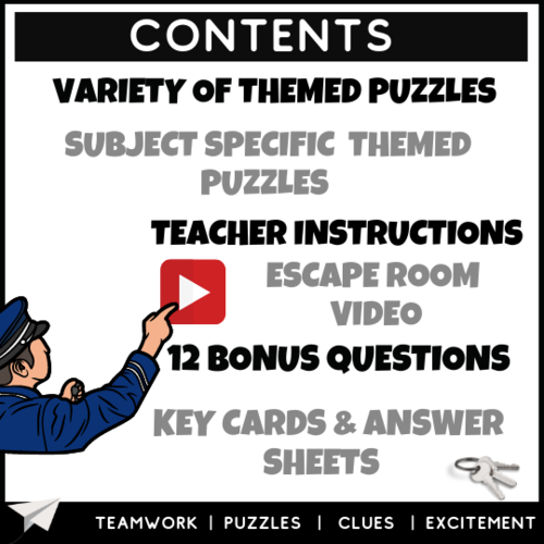 Law Escape Room | Teaching Resources