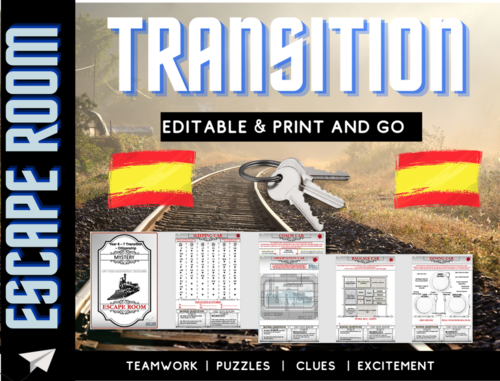 Spanish MFL Transition Escape Room | Teaching Resources