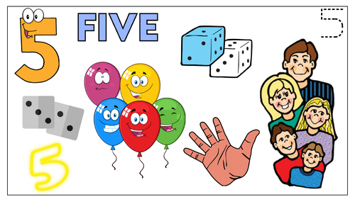 All about FIVE worksheets | Teaching Resources