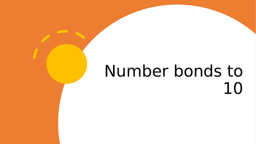 Number bonds to 10 interactive powerpoint | Teaching Resources
