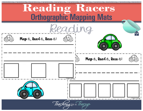 Reading Racers - Orthographic Mapping Mats | Teaching Resources