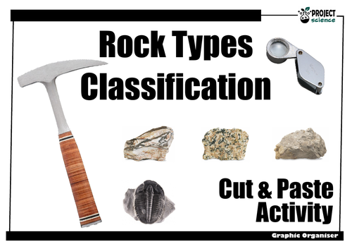 Rock Classification Graphic Organiser | Teaching Resources