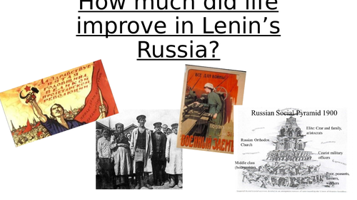 Social Change in Lenin's Russia | Teaching Resources