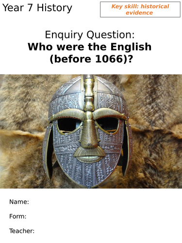'Who were the English?' - Student Booklet | Teaching Resources