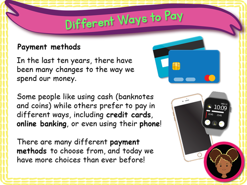 Different Ways to Pay - KS1 | Teaching Resources