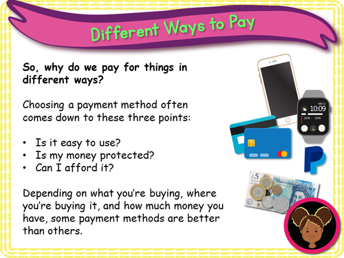 Different Ways to Pay - KS1 | Teaching Resources