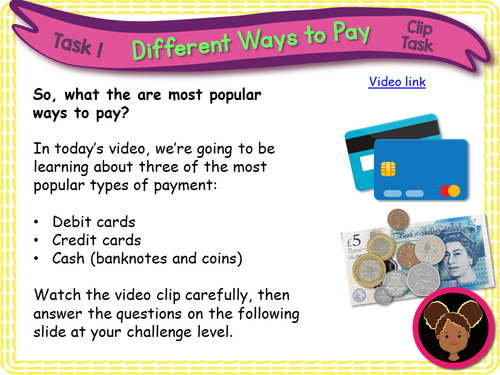 Different Ways to Pay - KS1 | Teaching Resources