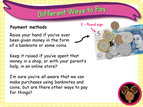 Different Ways to Pay - KS1 | Teaching Resources