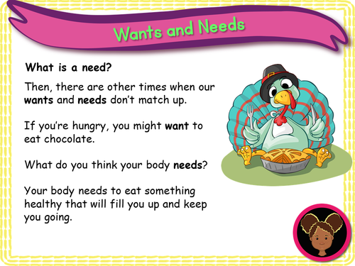 Wants and Needs - KS1 | Teaching Resources