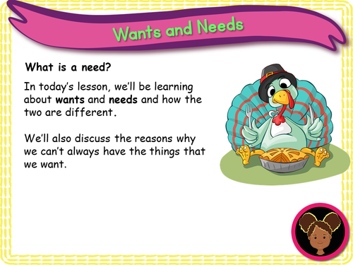 Wants and Needs - KS1 | Teaching Resources