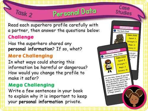 Personal data - KS1 | Teaching Resources