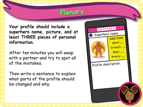 Personal data - KS1 | Teaching Resources