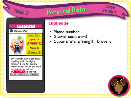 Personal data - KS1 | Teaching Resources