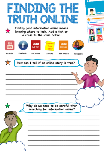 Online Information - KS1 | Teaching Resources