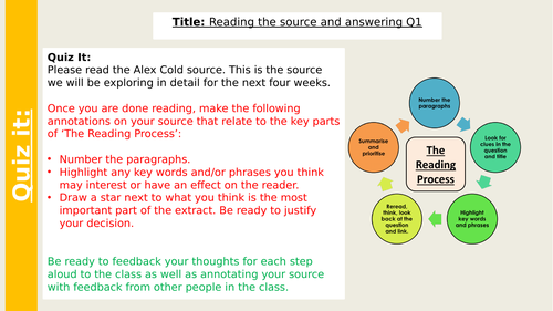 AQA English Language Paper 1 lessons for SEN/LPA/EAL | Teaching Resources