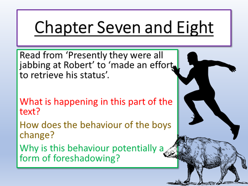 Lord of the Flies Chapter 7 and 8 | Teaching Resources