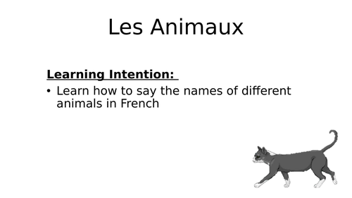 Les Animaux - French Pets | Teaching Resources