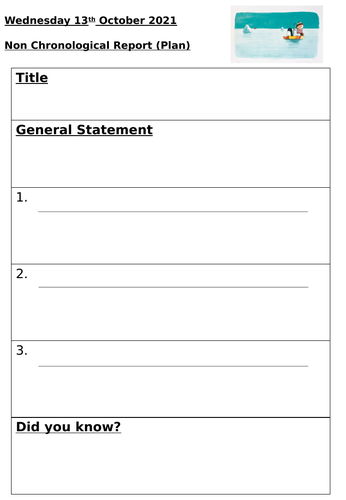 Lost and Found - Year 2 Autumn English Planning | Teaching Resources