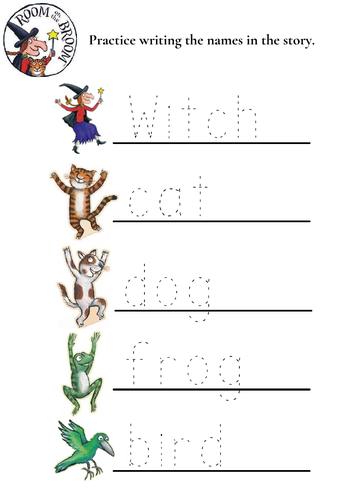 Julia Donaldson Literacy worksheets | Teaching Resources