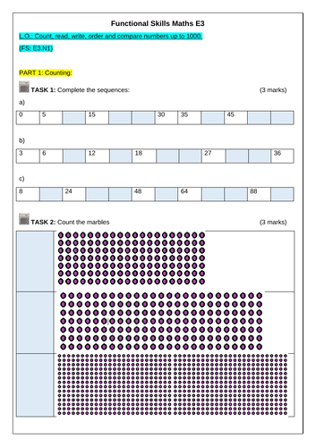 FS Maths E3 - Chapter 1: Whole numbers | Teaching Resources
