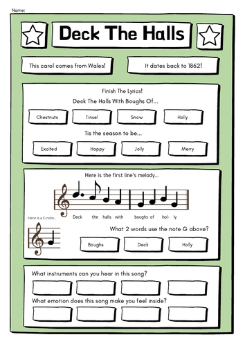 12 Christmas Songs From Around The World | Teaching Resources