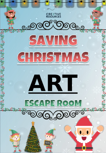 Christmas Art Escape Room | Teaching Resources