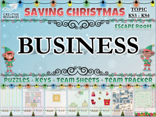Christmas Business Escape Room | Teaching Resources