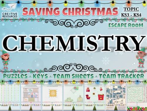 Christmas Chemistry Escape Room | Teaching Resources