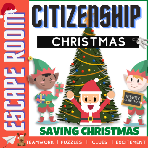 Christmas Citizenship Escape Room | Teaching Resources