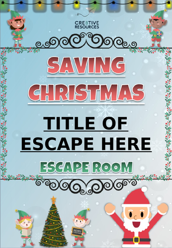 Christmas English Escape Room | Teaching Resources