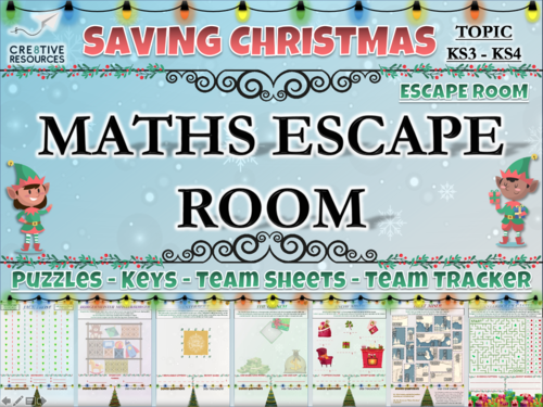 Christmas Maths Escape Room | Teaching Resources