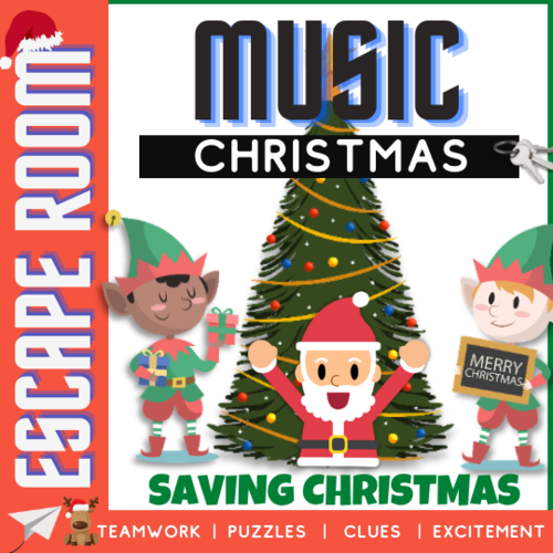 Christmas Music Escape Room | Teaching Resources