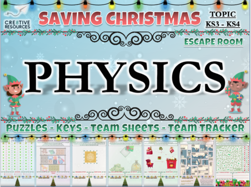 Christmas Physics Escape Room | Teaching Resources
