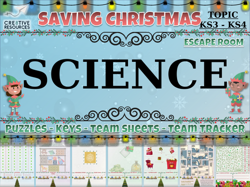 Christmas Science Escape Room | Teaching Resources