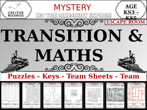 Maths Transition Escape Room | Teaching Resources