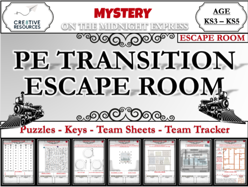 Transition in PE Escape Room | Teaching Resources