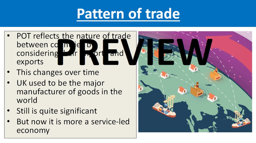 4.1.3 Pattern of trade - Theme 4 Edexcel A Level Economics | Teaching ...