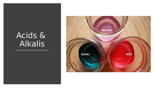 Exploring Science 7F – Acids and Alkalis | Teaching Resources