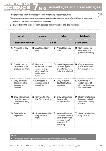 Exploring Science 7I – Energy | Teaching Resources