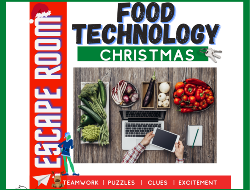 Food Technology Escape Room Christmas | Teaching Resources