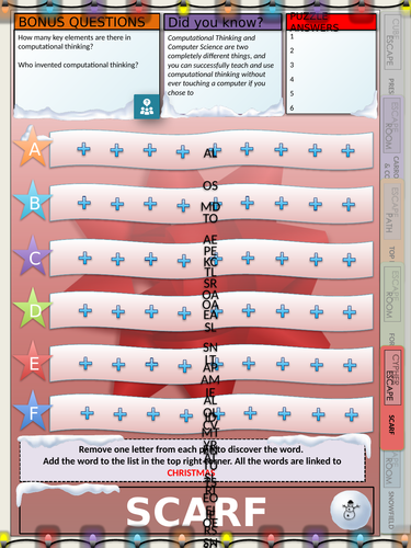 Computing Escape room | Teaching Resources