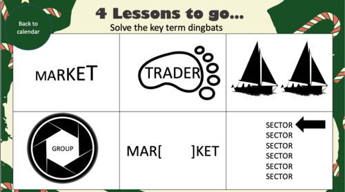 Business Christmas Activities - 12 lesson countdown | Teaching Resources