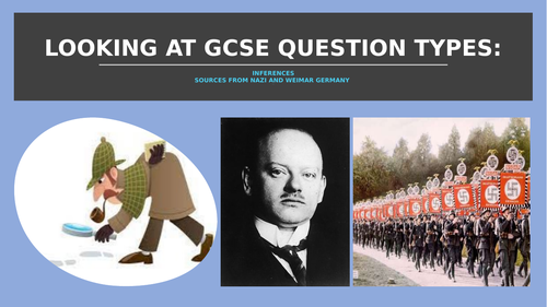 COMPLETE SET OF REVISION LESSONS FOR THE SKILLS FOR GCSE - WEIMAR AND ...