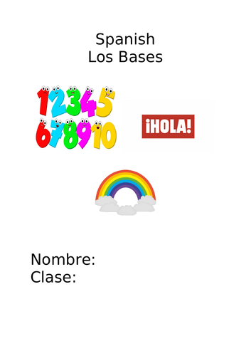 Spanish Basics - Unit of Work | Teaching Resources