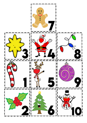 Christmas Number Sequence and Addition to 20 | Teaching Resources