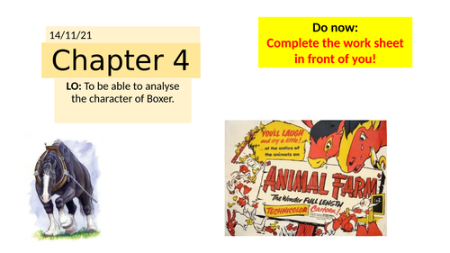 Animal Farm KS3 SEN | Teaching Resources