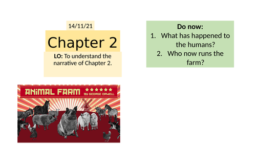 Animal Farm KS3 SEN | Teaching Resources