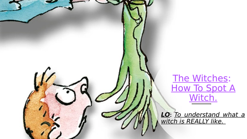 The Witches By Roald Dahl | Teaching Resources