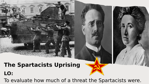 The Spartacist Uprising | Teaching Resources