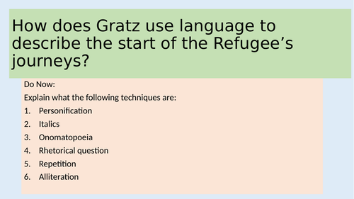 Refugee by Alan Gratz | Teaching Resources